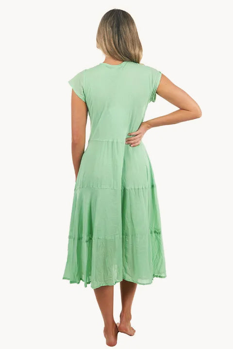 Orientique - Essentials Short Sleeve Pocket Dress - Fig | Swimwear ...