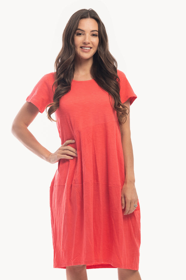 Orientique - Essentials Bubble Dress - Red | Swimwear Galore AU