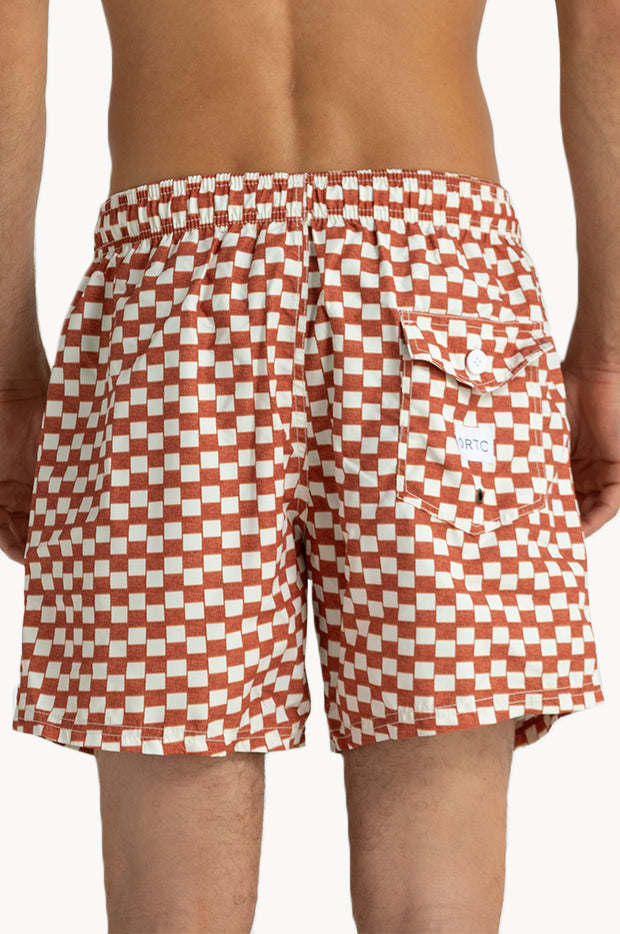 Ortc - Mens Artemis Boardshort - Rust | Swimwear Galore AU