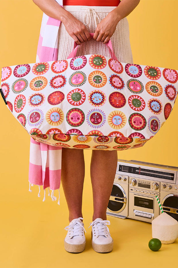 Project Ten - Suns Oversize Tote - Multi | Swimwear Galore US
