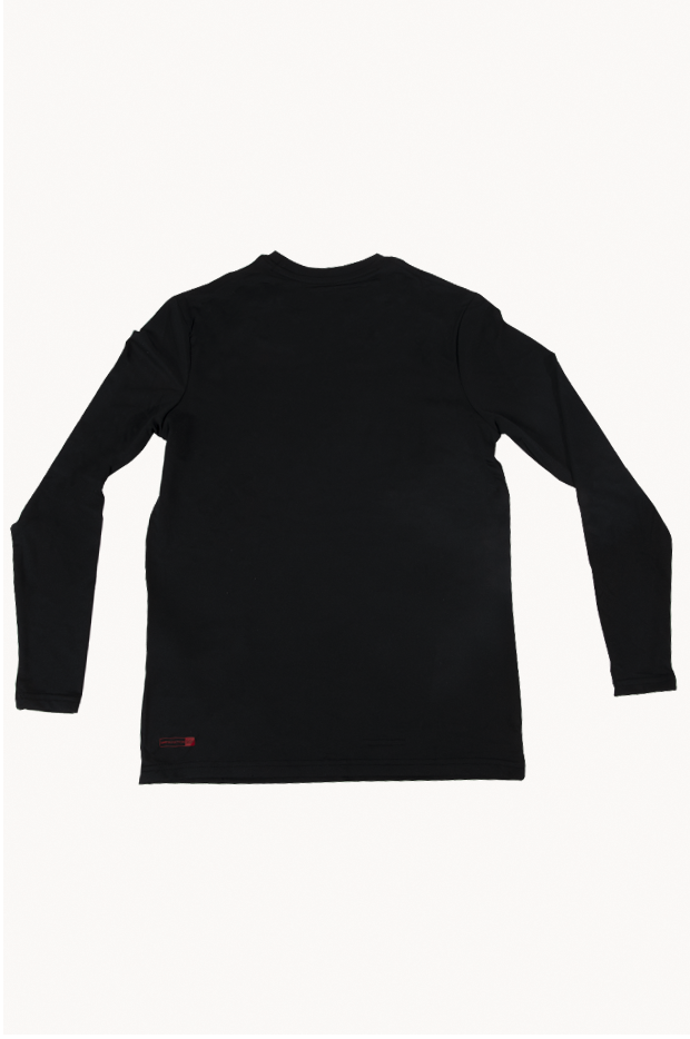 Quiksilver - Boys DNA Rushed Surf Long Sleeve Suntop - Black