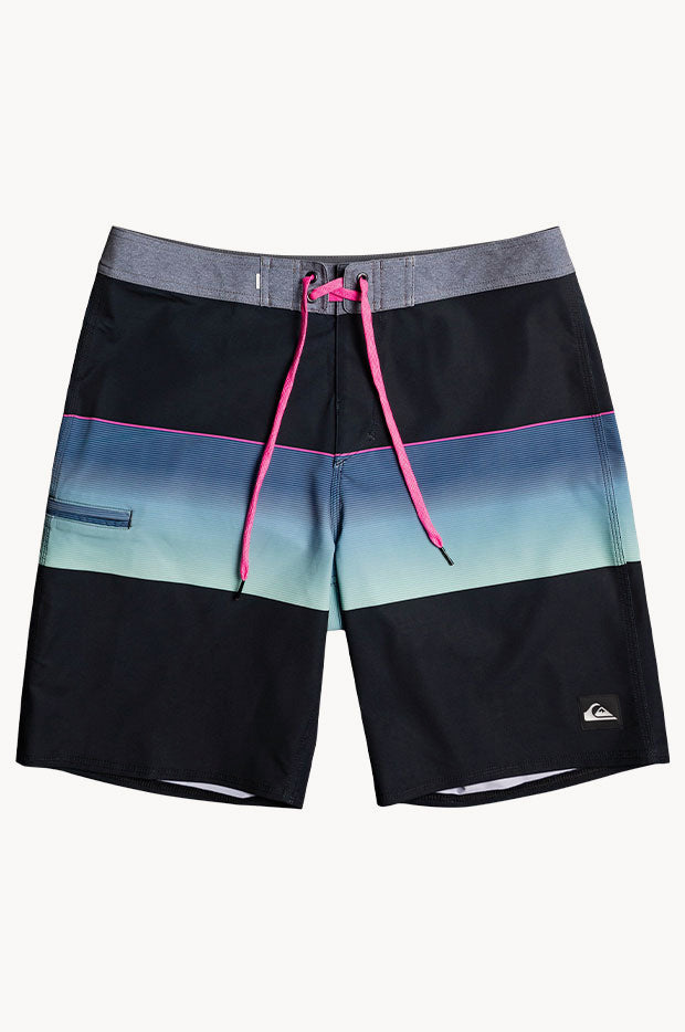 Quiksilver - Mens Surfsilk Slab 20" Boardshort - Black | Swimwear Galore AU