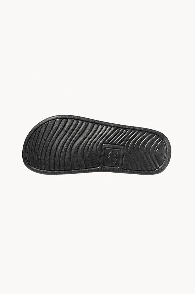 Reef - Boys Swell Checkers One Slide - Black/Blue | Swimwear Galore AU
