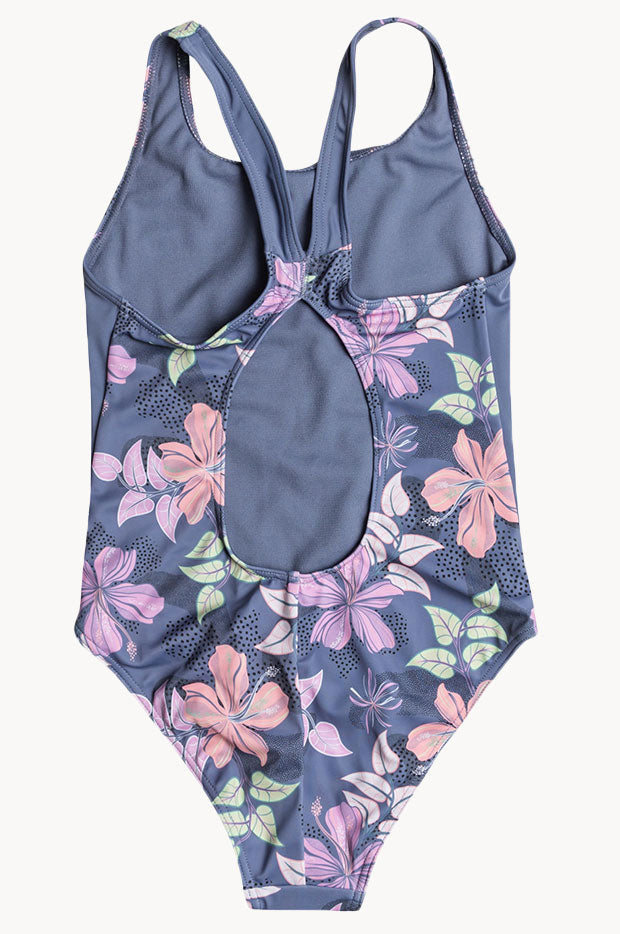 Roxy - Girls Hidden Garden One Piece - Wind | Swimwear Galore AU