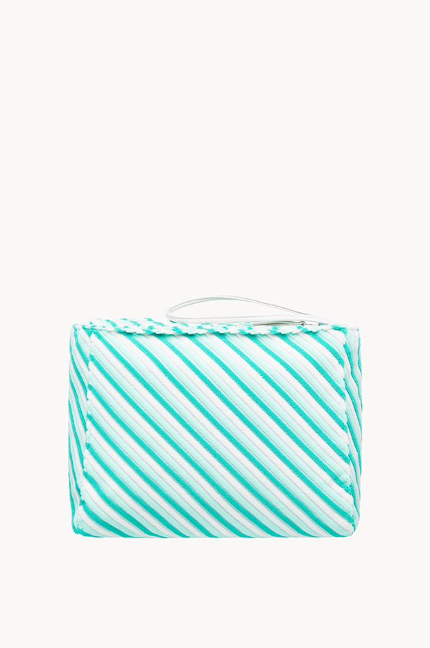 Roxy - Mini Stripe Pouch - Beach Glass | Swimwear Galore AU
