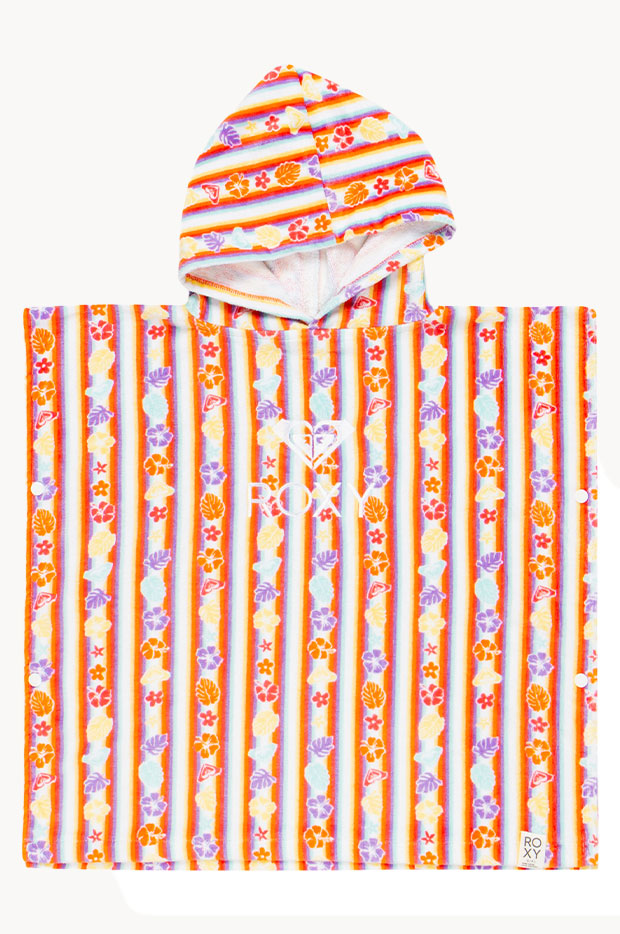 Roxy - Rainbow Bay Stay Magical Hooded Towel - Rainbow | Swimwear Galore AU