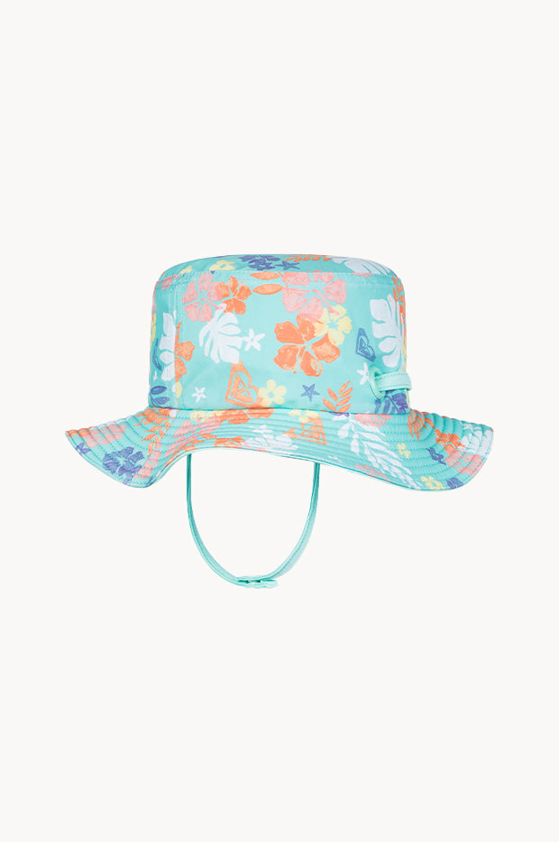 Roxy - Girls Beach Bay New Bobby Swim Hat - Beach Glass | Swimwear ...