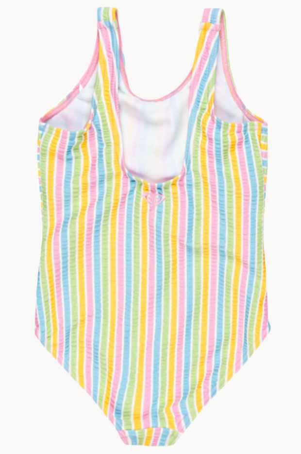 Roxy - Girls Mirage Stripe One Piece - Multi | Swimwear Galore US