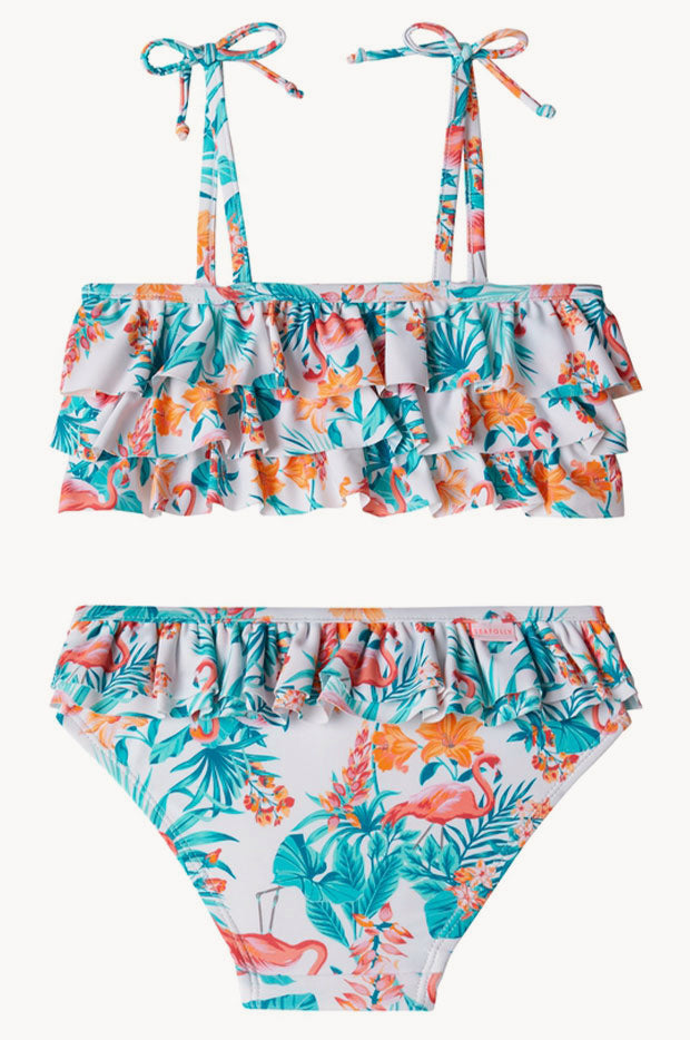 Seafolly Girls - Santa Catarina Frill Crop Set - Santa Catarina