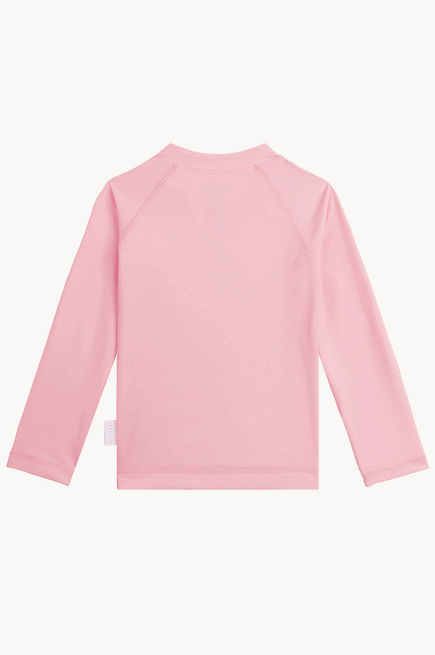 Seafolly Girls - Sweet Summer Long Sleeve Rashie - Sweet Pink