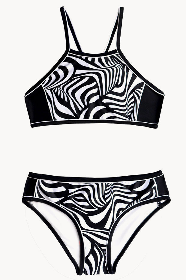Salty Ink - Girls Mod Squad Crop Set - Mod | Swimwear Galore AU