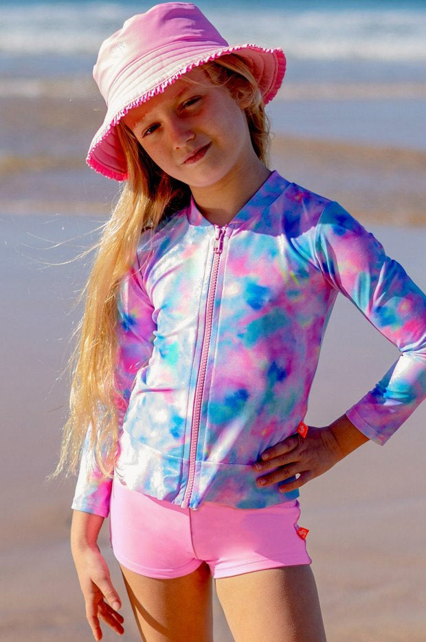 Salty Ink - Toddler Girls Miss Salty Boyleg Pant - Blossom | Swimwear ...