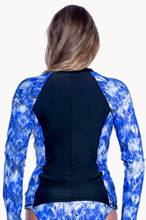 Salty Ink Fiesta Long Sleeve Suntop | Swimwear Galore AU