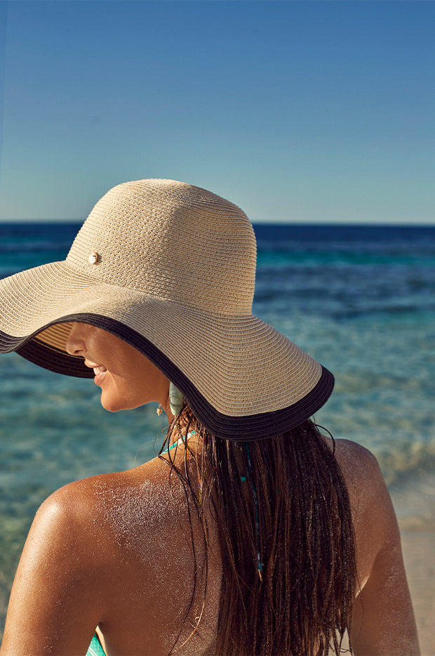 Sea Level - Sunray Beach Hat - Natural | Swimwear Galore AU
