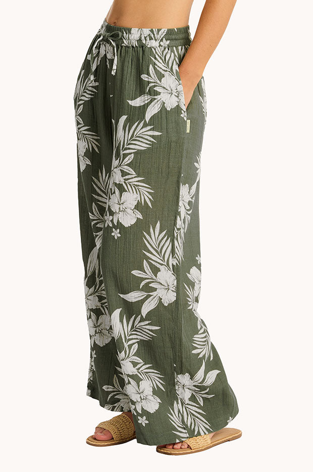 Sea Level - Aloha Beach Pant - Khaki | Swimwear Galore AU