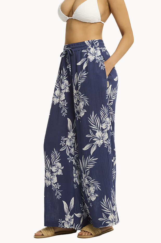 Sea Level - Aloha Beach Pant - French Navy | Swimwear Galore AU