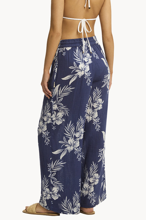 Sea Level - Aloha Beach Pant - French Navy | Swimwear Galore AU