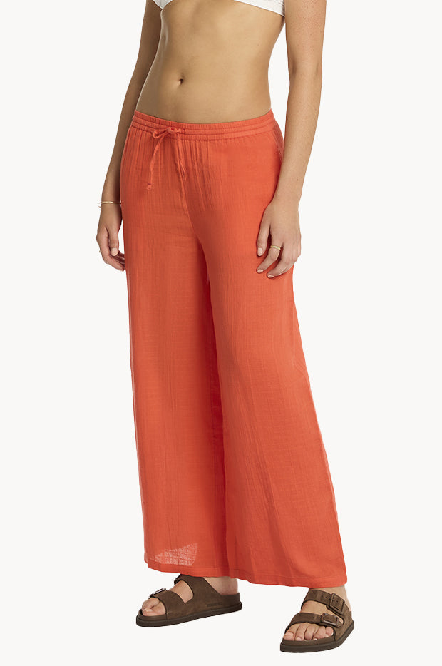 Sea Level - Sunset Beach Pant - Flame | Swimwear Galore US