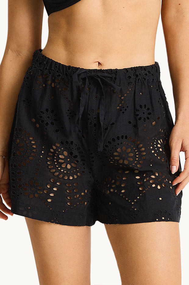 Sea Level - Ibiza Boxer Short - Black | Swimwear Galore US
