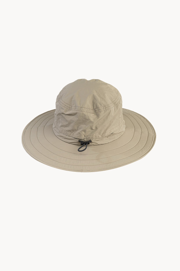 Sundaise - Unisex Eco Wet Toggle Hat - Beige | Swimwear Galore AU