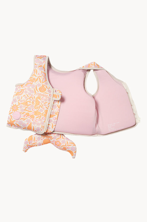 Sunny Life - Ocean Magic Swim Vest 3-6 Years - Pink | Swimwear Galore NZ