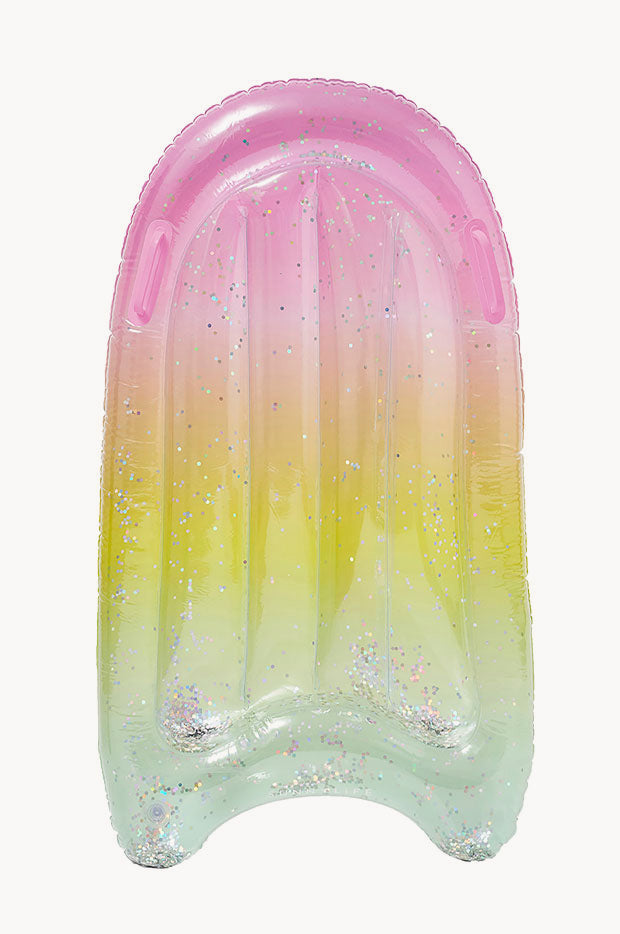 Sunny Life - Rainbow Inflatable Boogie Board - Multi | Swimwear Galore AU