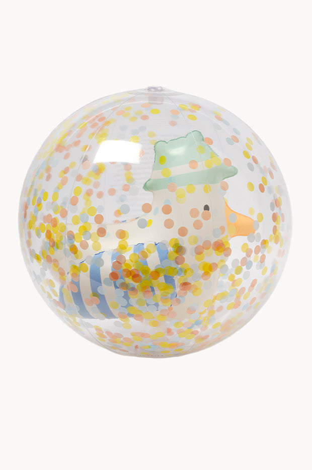Sunny Life - Sammy The Seagull 3D Inflatable Beach Ball - Blue/White
