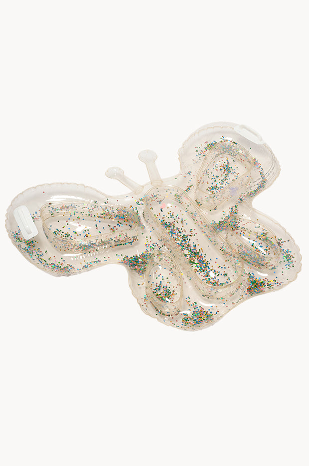 Sunny Life - Glitter Cotton Candy Kids Lie On Float - Clear | Swimwear ...