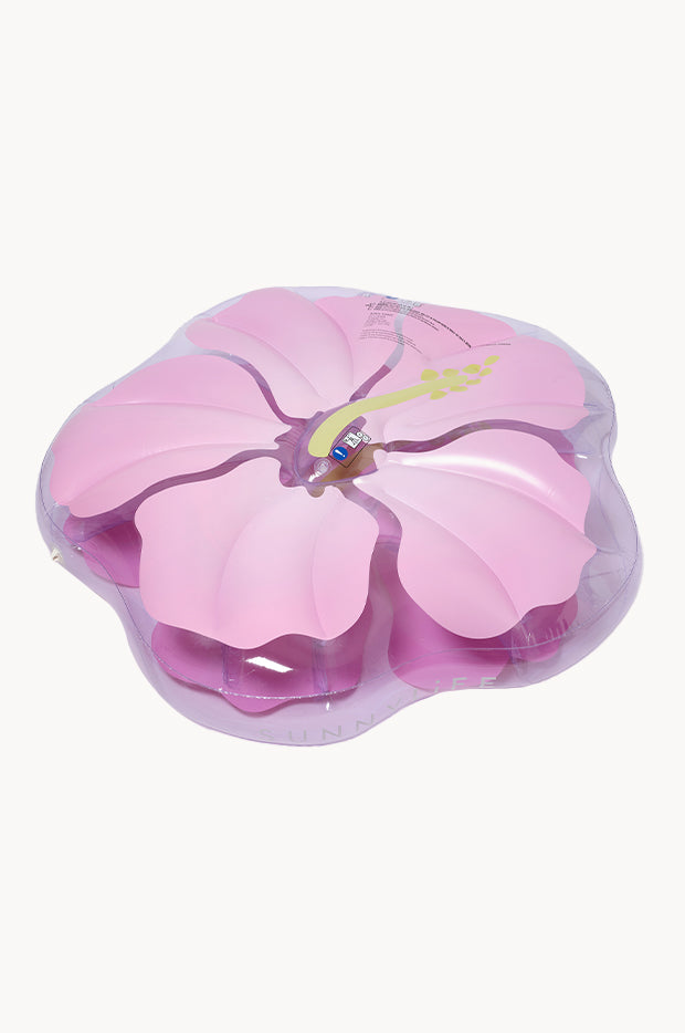 Sunny Life - Hibiscus Luxe Lie On Float - Lilac | Swimwear Galore AU