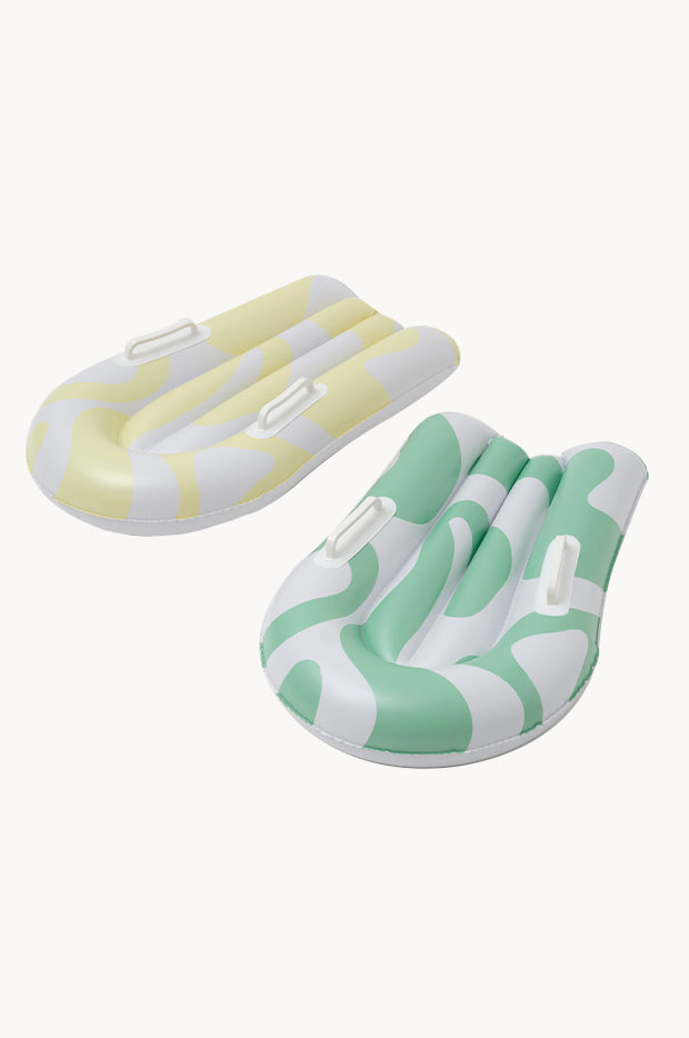 Sunny Life - Wave Poolside Slip, Slide And Body Board Set - Sorbet