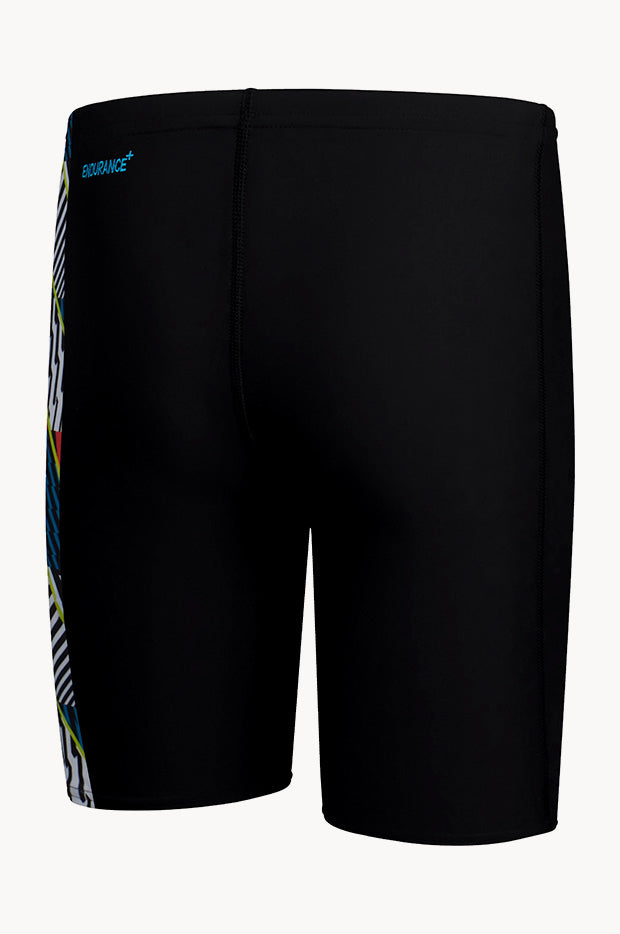 Speedo - Boys Digital Panel Jammer - Black/Multi | Swimwear Galore US