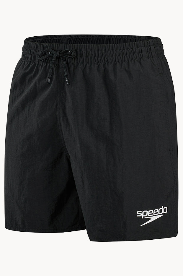 Speedo - Mens Essential Plus 16" Watershort - Black | Swimwear Galore AU