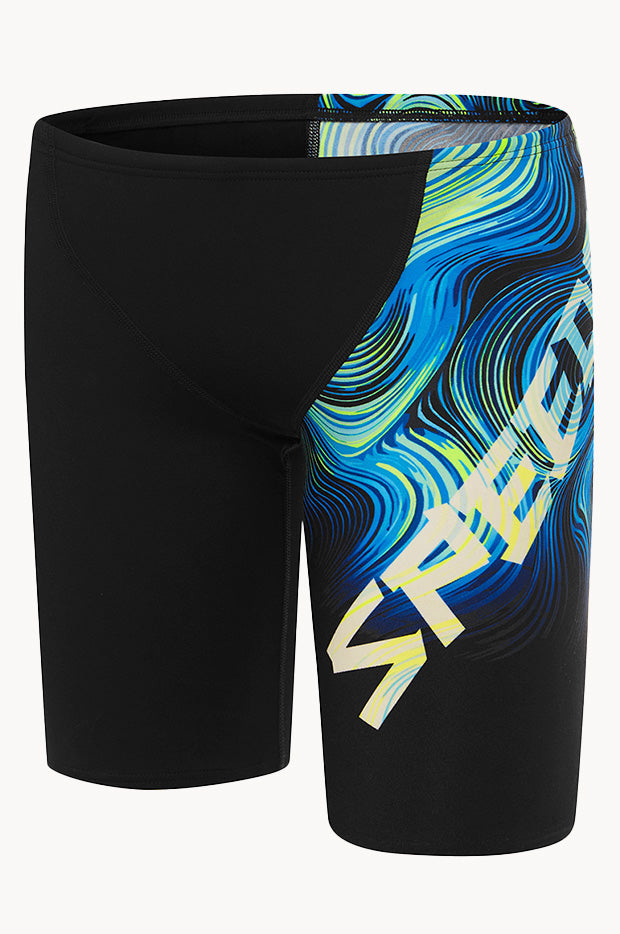 Speedo - Boys Mayhem Jammer - Black/Multi | Swimwear Galore US