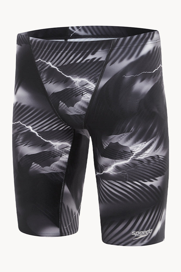 Speedo - Mens Attrex 2.0 V Cut Jammer - Black/Charcoal | Swimwear Galore AU