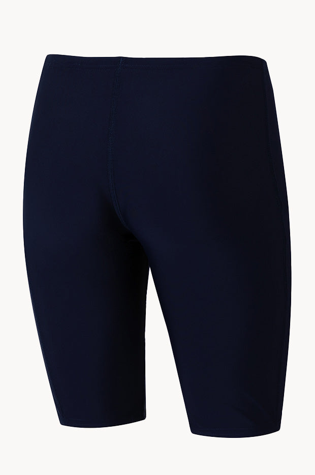 Speedo Boys Sports Logo Jammer Navy/Green | Swimwear Galore US