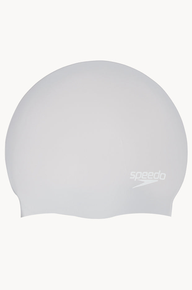 Speedo - Long Hair Cap - Silver | Swimwear Galore US