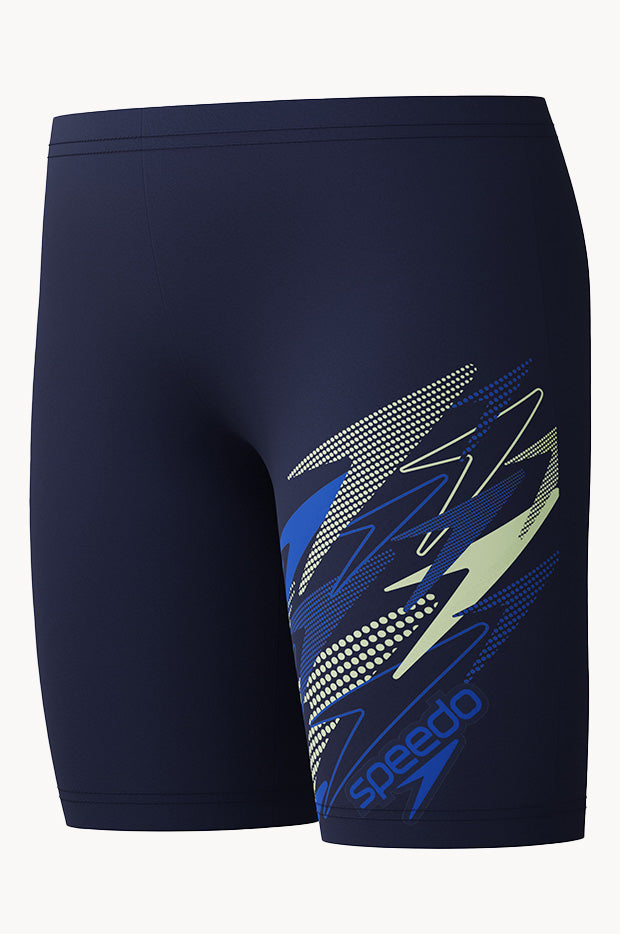 Speedo - Boys Medley Logo Jammer - Peacoat | Swimwear Galore US