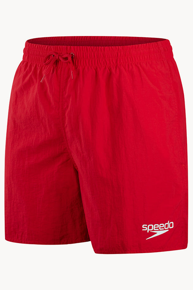 Speedo - Mens Essential 16" Watershort - Red | Swimwear Galore AU