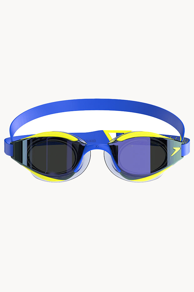 Speedo - Fastskin Hyper Elite Mirror Goggle - Blue/Yellow | Swimwear ...