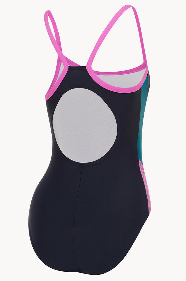 Speedo Dive Thinstrap Muscleback One Piece | Swimwear Galore AU