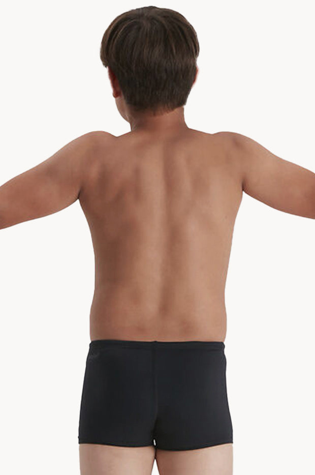 Speedo - Boys Endurance Aquashort - Black | Swimwear Galore AU
