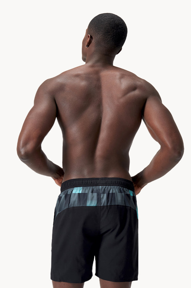 Speedo - Mens Xpress Lite 16" Panel Watershort - Black/Charcoal