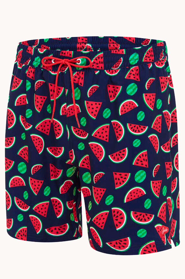Speedo - Mens Watermelon Stretch 16" Watershort - Navy/Red