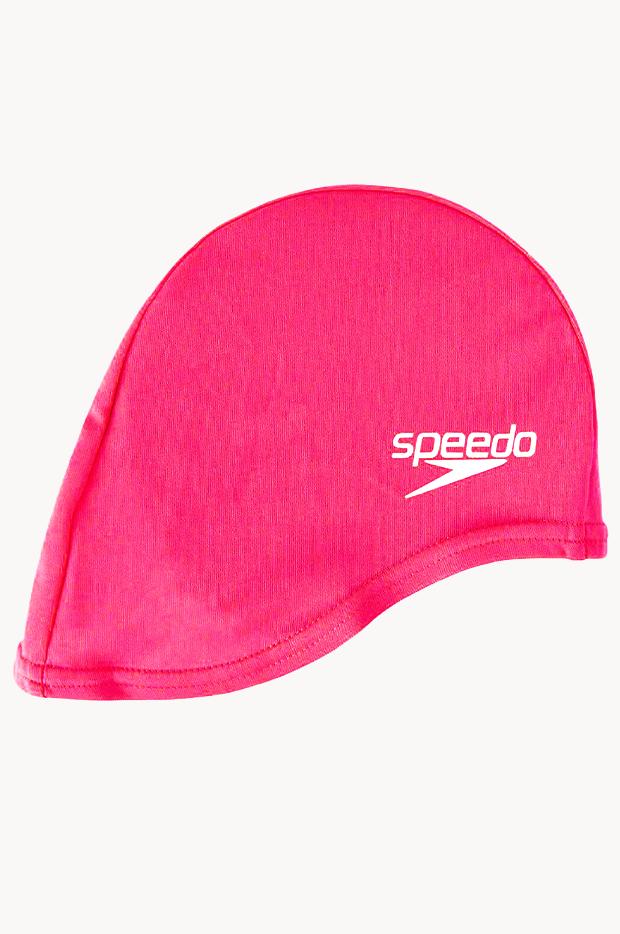 Speedo Junior Polyester Cap Pink | Swimwear Galore US