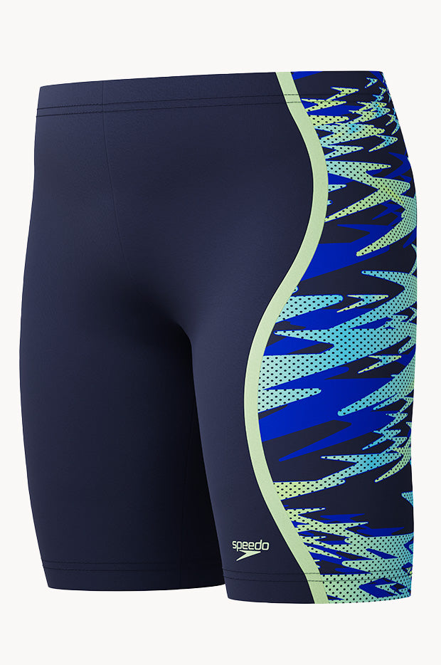 Speedo - Boys Hyperboom Panel Jammer - Peacoat | Swimwear Galore EU