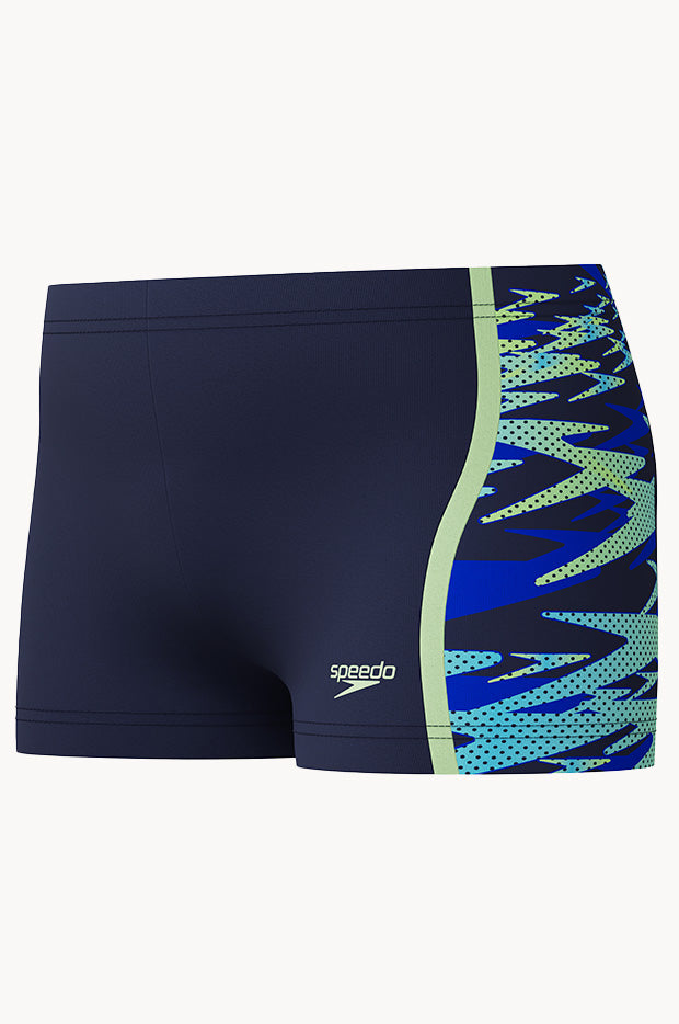 Speedo - Boys Hyperboom Panel Aquashort - Peacoat | Swimwear Galore EU