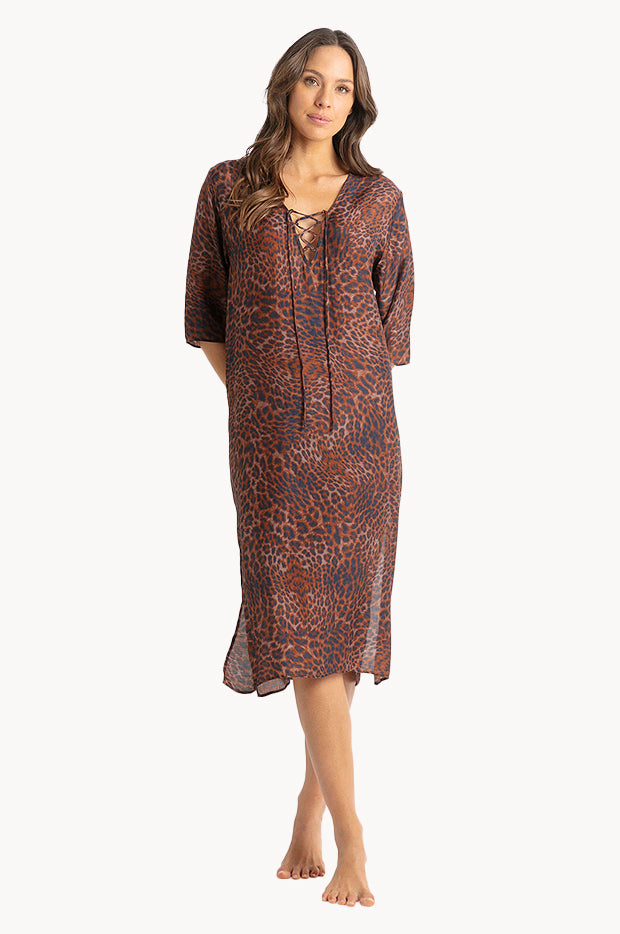 Sunseeker - Lioness Beach Smock - Skin | Swimwear Galore AU