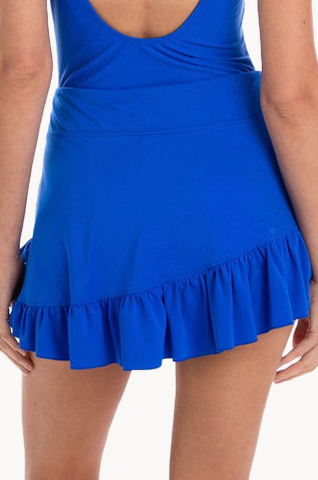Togs - Plain Skort - Cobalt | Swimwear Galore AU