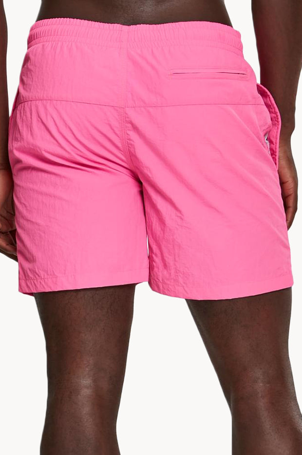 Urban Classics - Mens Block Swim Short - Neon Pink | Swimwear Galore AU