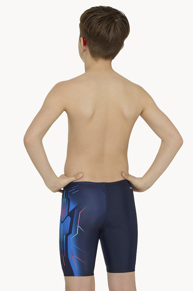 Zoggs - Boys Combat Mid Jammer - Navy | Swimwear Galore AU